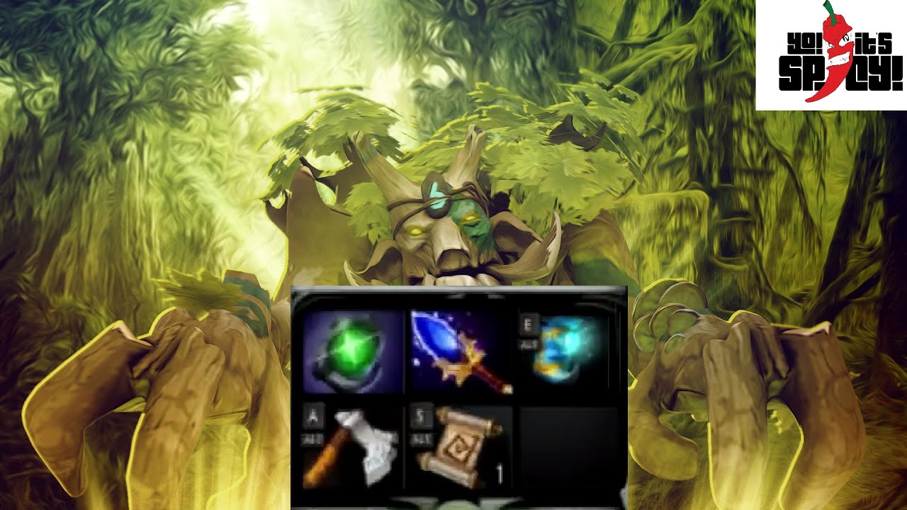 Spicy Plays DOTA 2 | Treant Protector Support | I'm a tree lol - YouTube