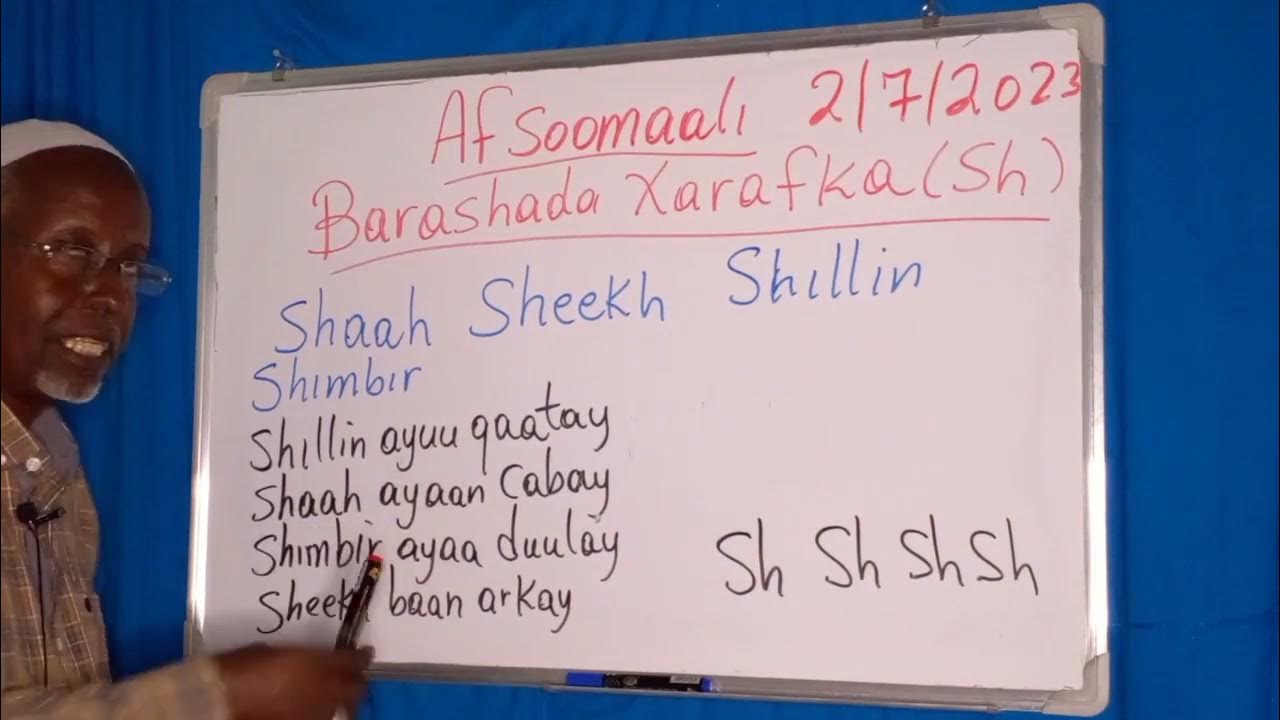 Af soomaali:Barashada Xarafka(Sh). - YouTube