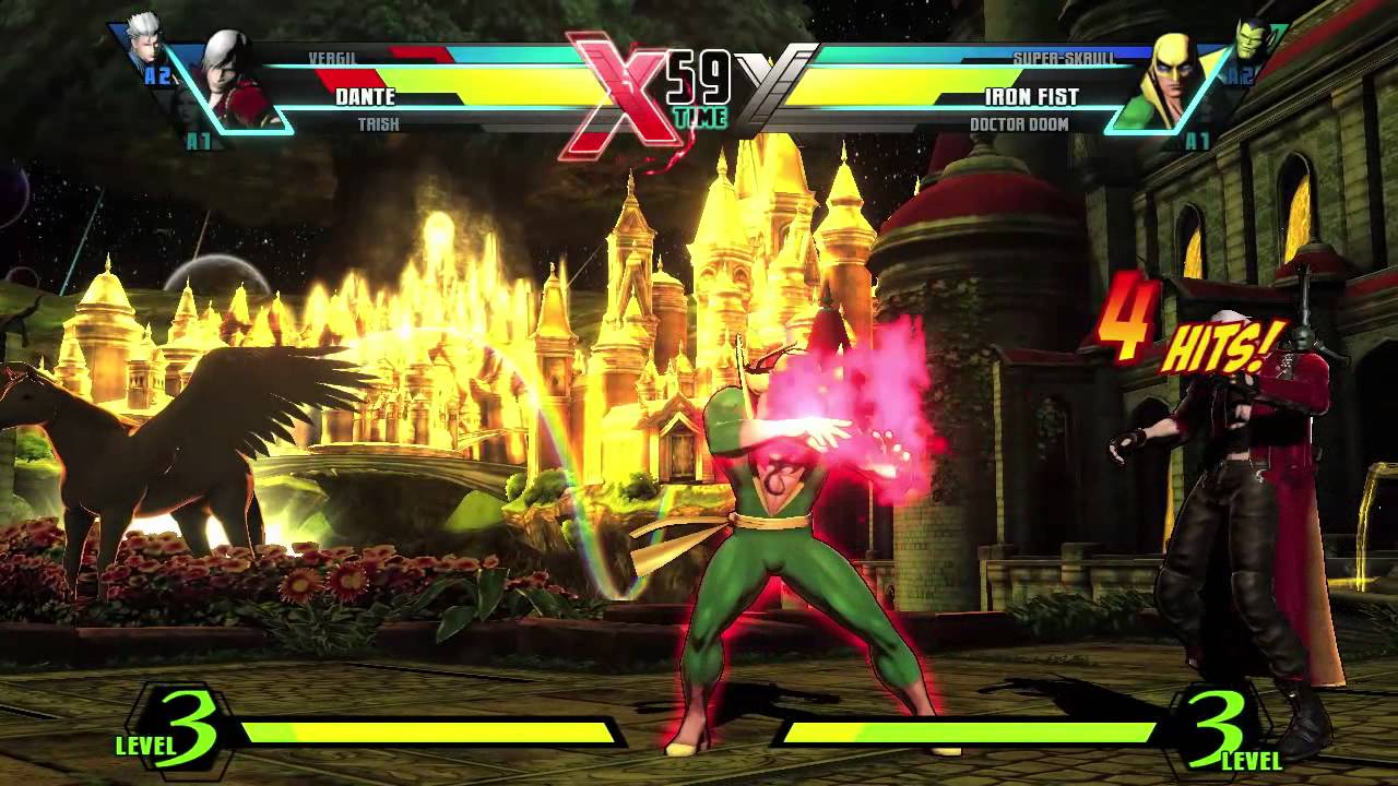 Vergil Gameplay Video - Ultimate Marvel vs. Capcom 3 - YouTube