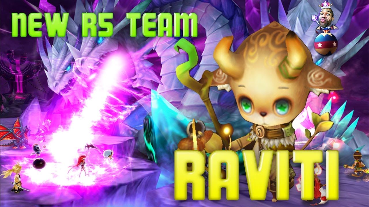 Summoners War | New RoW R5 Team : Raviti & The "Broken Set" Frontliners ...