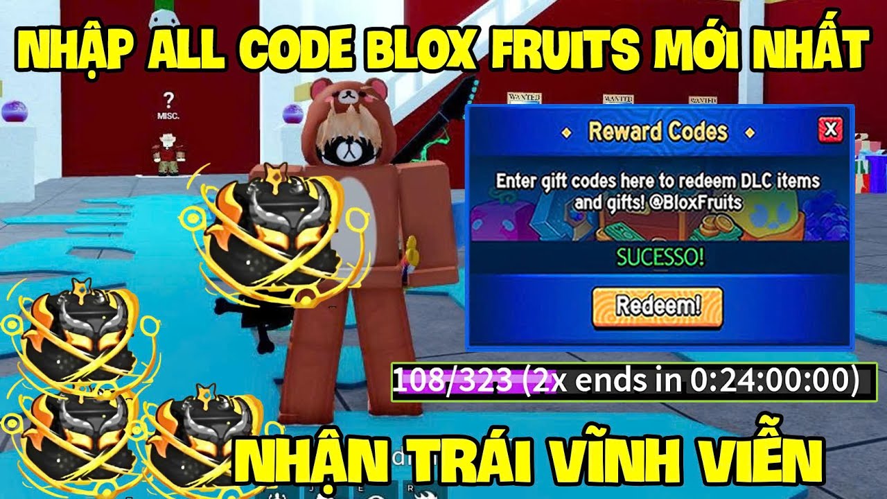 Tổng Hợp 18 Code Blox Fruit x2 Exp Mới Nhất Và Nhận 15M Beli Miễn Phí ...