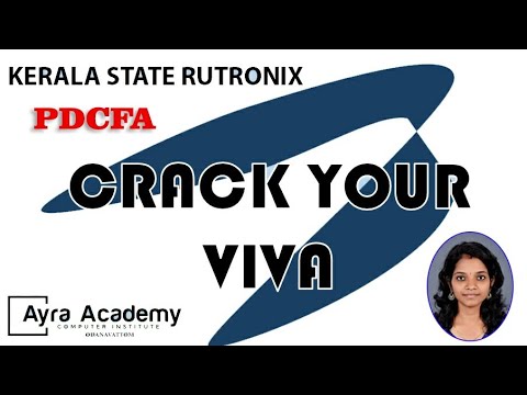 KERALA STATE RUTRONIX PDCFA VIVA | ACCOUNTING VIVA | TALLY VIVA ...