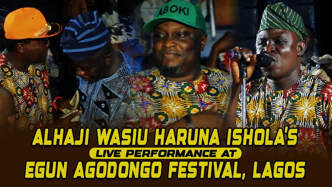 Wasiu Haruna Ishola's Live Performance At Egun Agodongo Festival - YouTube