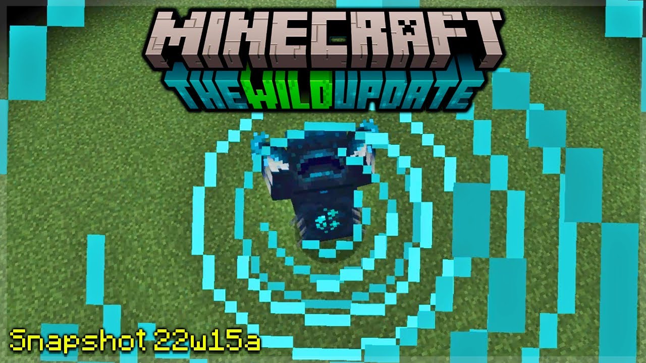 🔴The Warden Sonic Beam Attacks Added in Minecraft 1.19 (Snapshot 22w15a) - YouTube