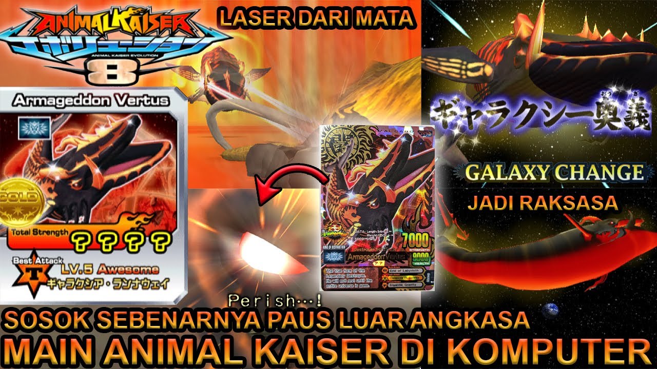 BENTUK SEBENARNYA DARI PAUS LUAR ANGKASA DI KOMPUTER !!! - ANIMAL KAISER EVOLUTION PC - YouTube