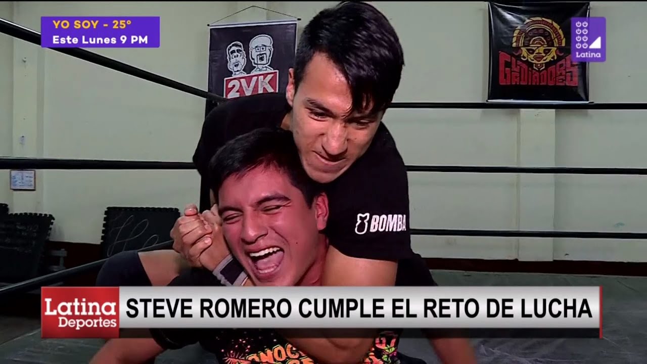 Steve Romero cumple reto de entrenar en el Gladiadores Lucha Dojo ...