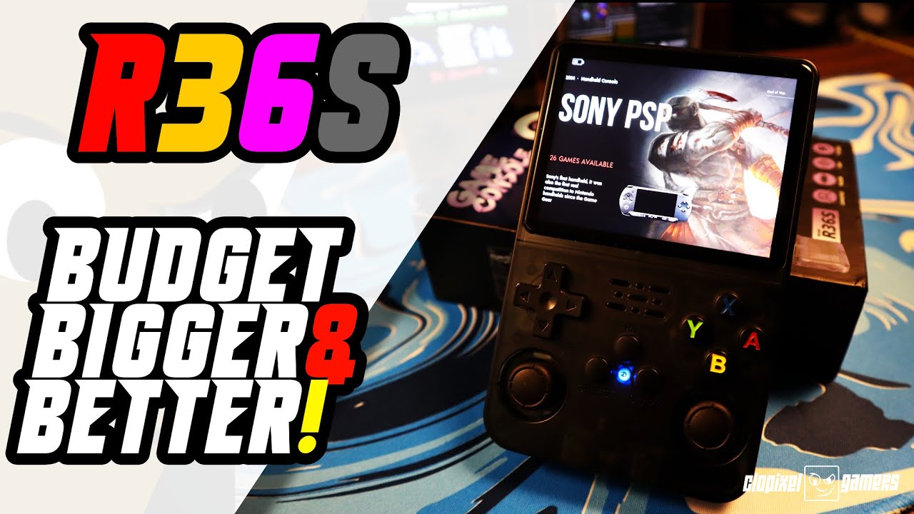 The R36S! Its Clearer, Bigger, Better, and almost half the price! PSP ...