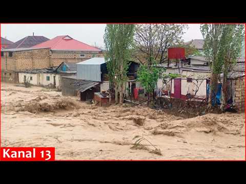 Şabran və Zəngilanda sel TƏHLÜKƏSİ: Yaşayış evlərini SUYUN ALTINDA QALDI
