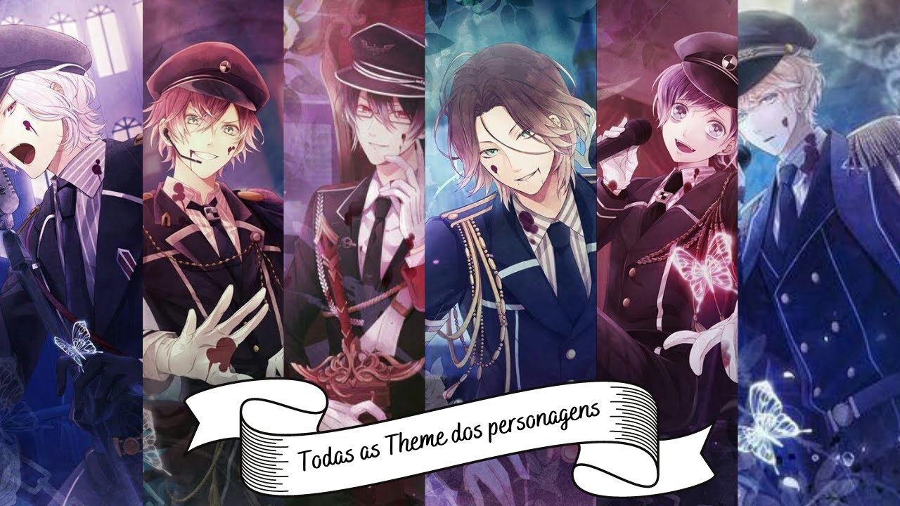 DIABOLIK LOVERS Todas as OSTs Theme - Irmãos Sakamaki - YouTube