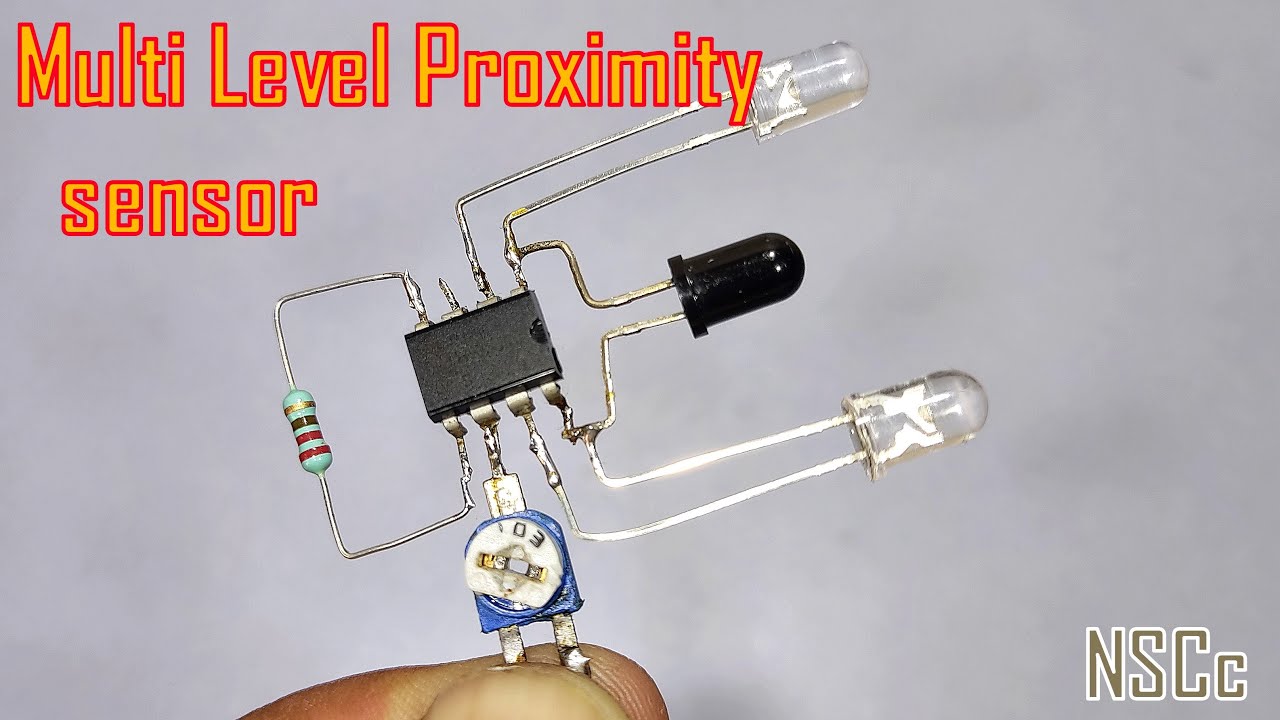 Proximity sensor with Multi Level Indication - YouTube