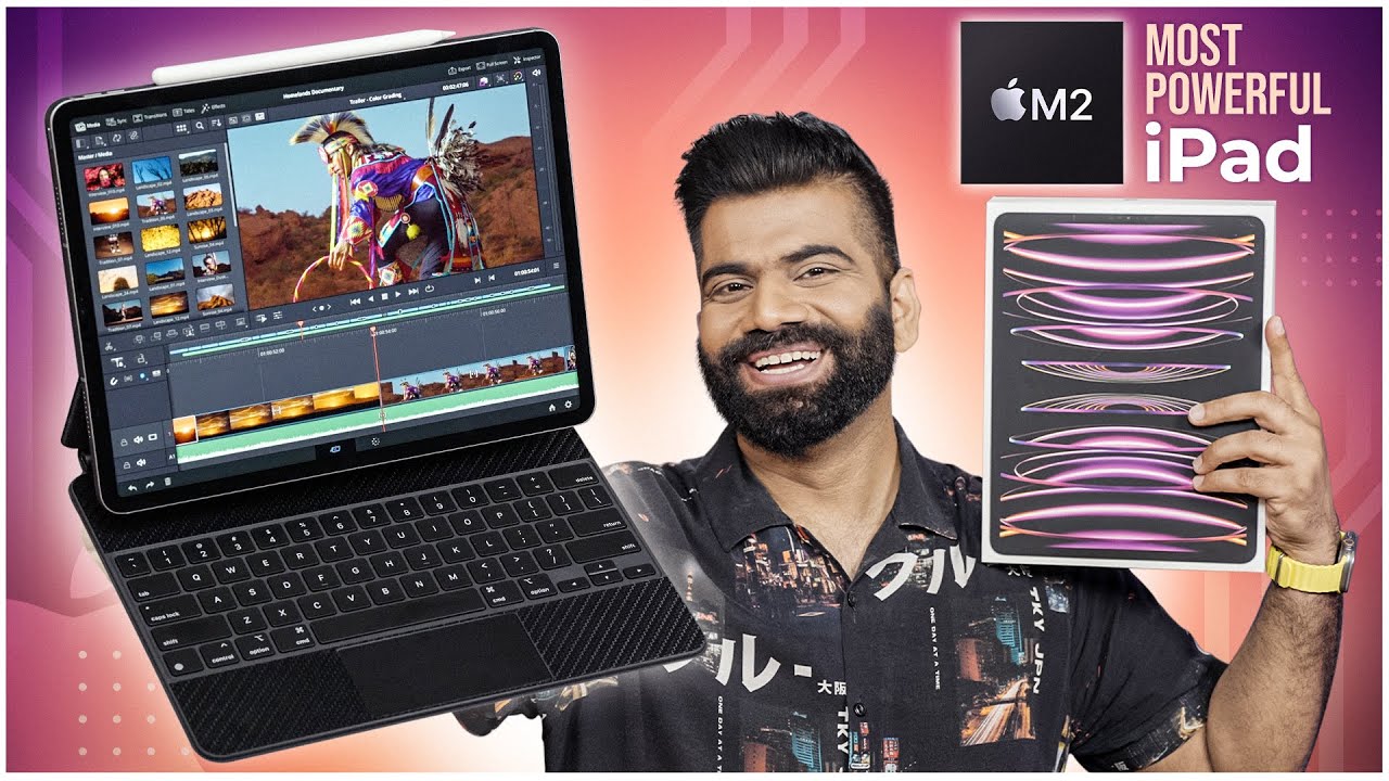 World's Most Powerful iPad - iPad Pro M2 Unboxing & First Look🔥🔥🔥 - YouTube