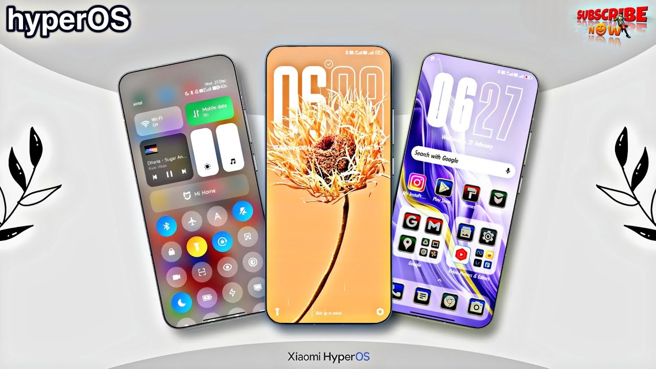 2024 best HyperOS Theme miui 12-13-14 On Any REDMI & POCO Phone | Best ...
