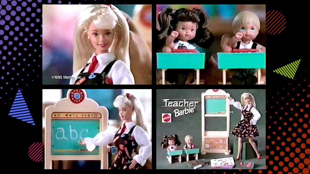 Retro 1996 - Teacher Barbie - Commercial - TV Ad History - YouTube