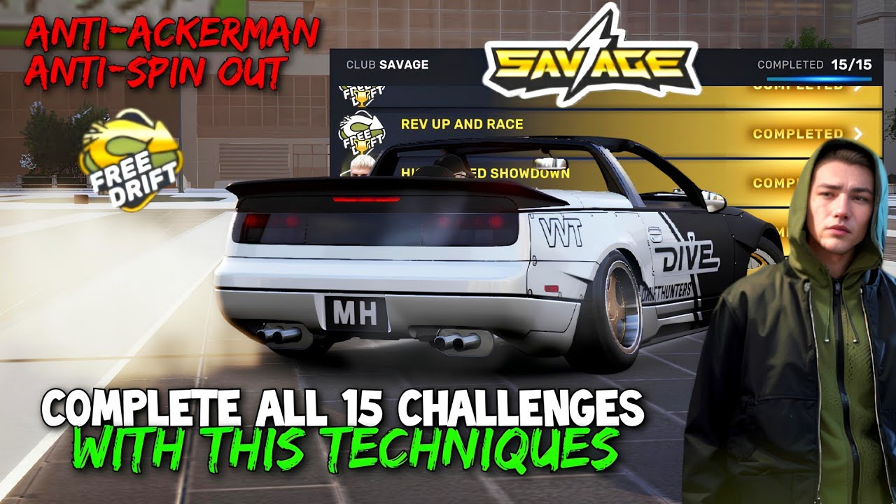 CarX Street "USEFUL TRICKS" For Savage Club 30ZC Tune - YouTube