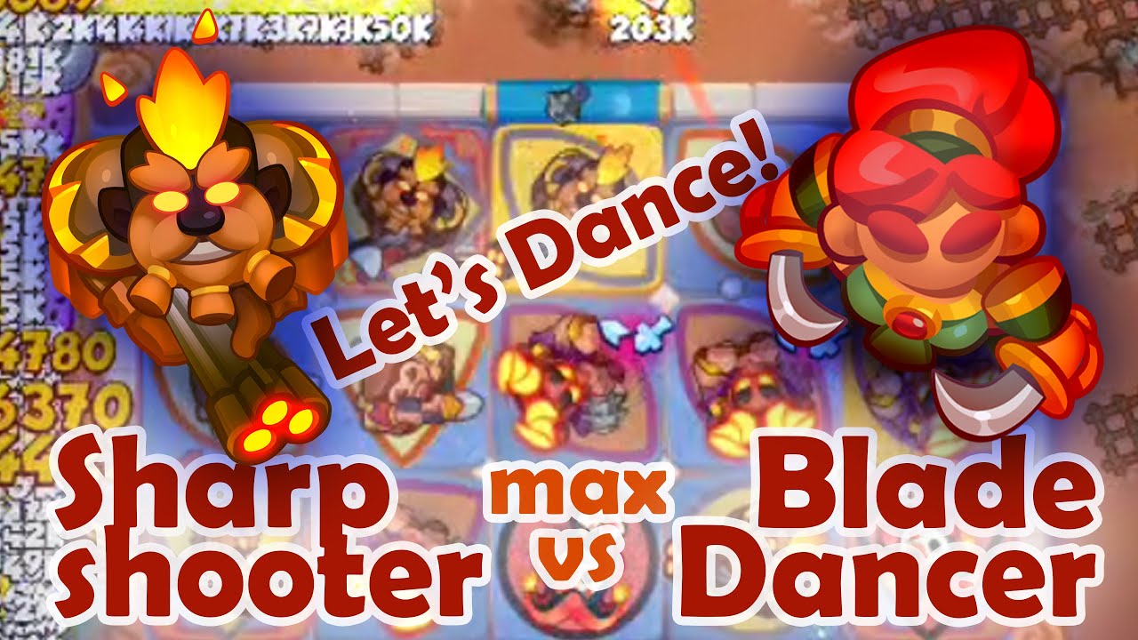 Max Sharpshooter vs Max Blade Dancer in PVP! 600 Million damage! Rush ...