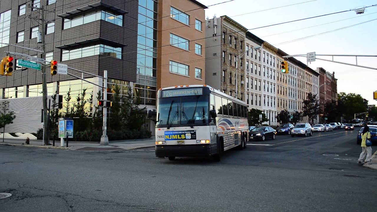 New Jersey Transit 2002 MCI D4000 7492 On The 126 @ Observer Highway ...