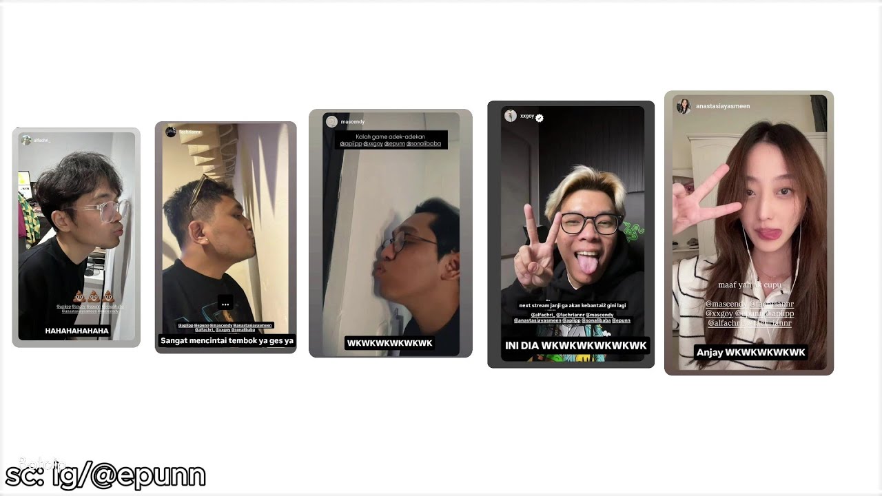 Yang kalah harus melet, moment bang al difollow Miawaug, dan halu zeta ...