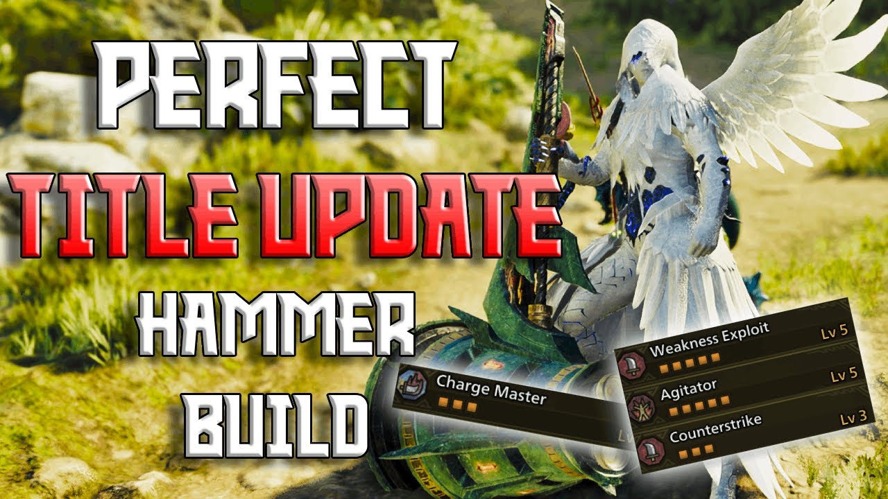 Perfect Updated END GAME Hammer Build - Monster Hunter Wilds (Title ...