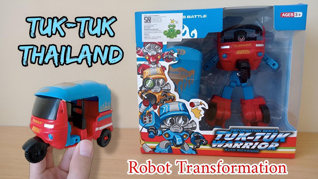 Robot Tuk-tuk Warrior, Robot Transformation - YouTube