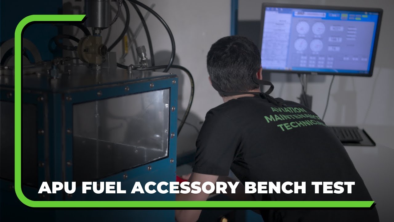 Check out our APU Fuel Accessory Bench Test! - YouTube