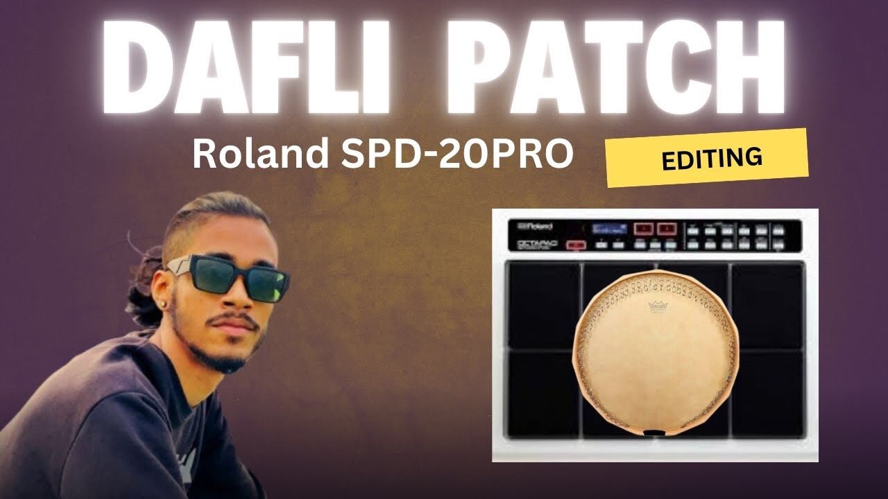 Duff and Percussion Mix Patch Edit | Roland SPD 20 Pro Octapad Tutorial - YouTube