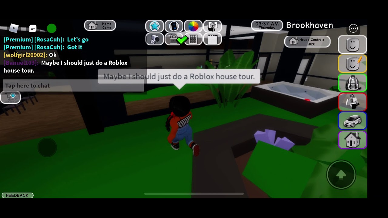 Roblox House Tour (Brookhaven) - YouTube