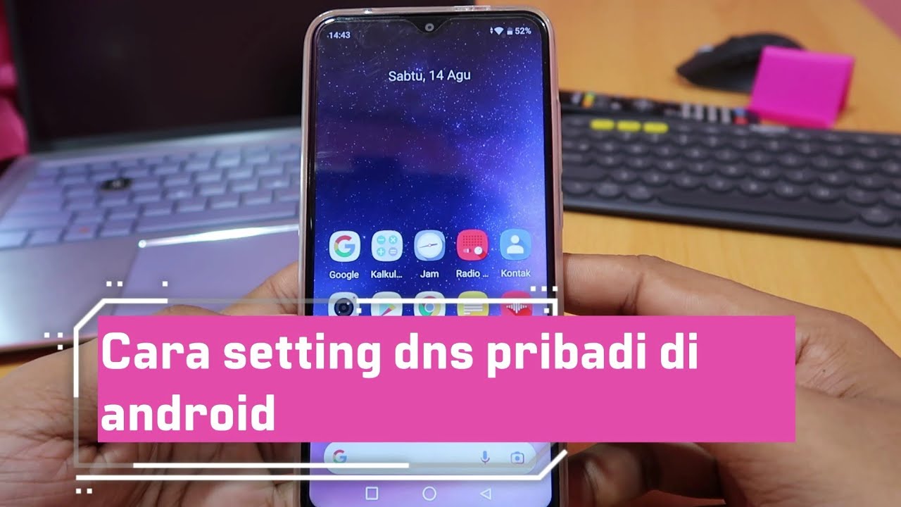 Cara setting dns pribadi di android - YouTube