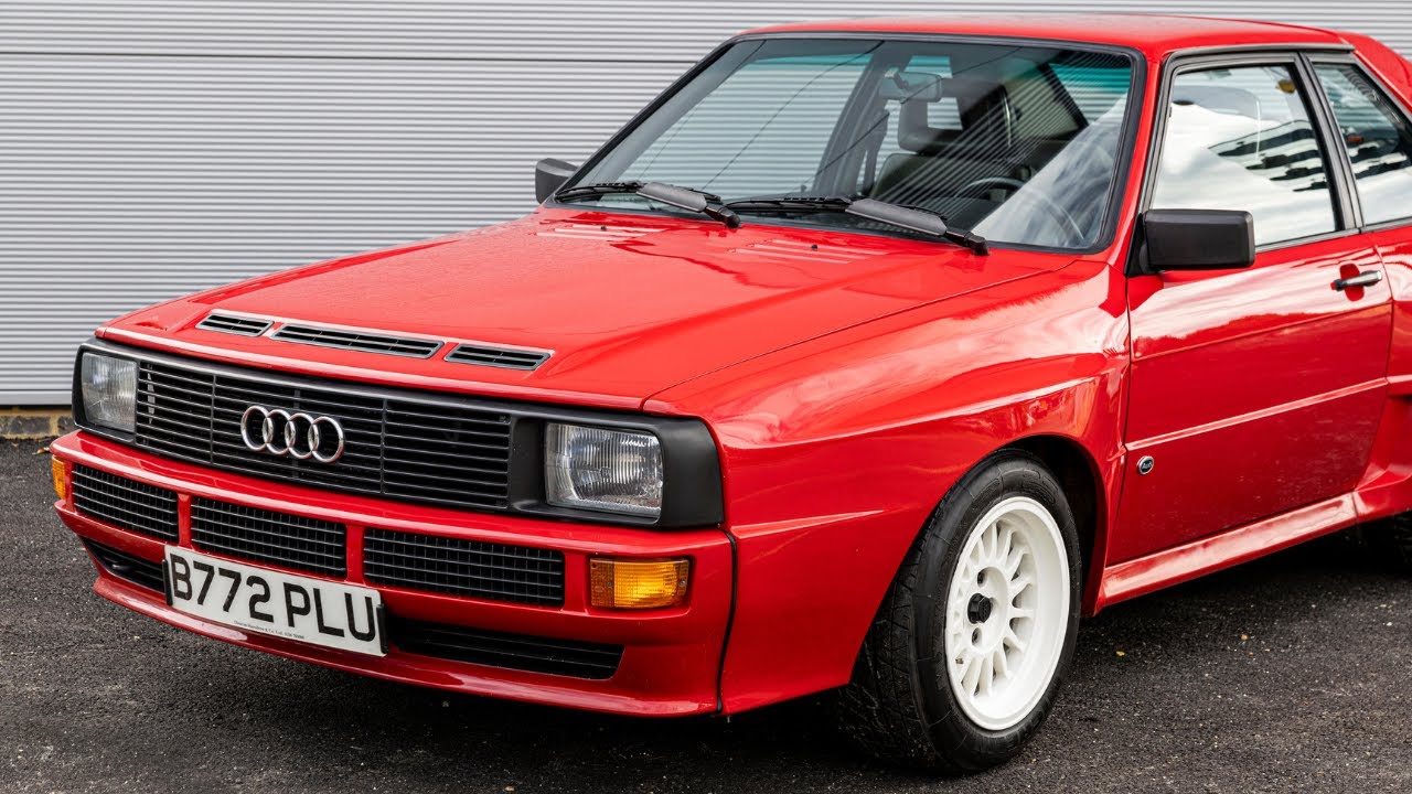 Iconic and rare Audi Sport Quattro to sell for $781,000 - YouTube