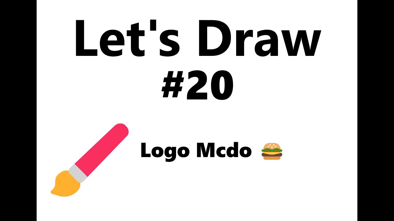 Let's Draw #20 : Logo Mcdo - YouTube