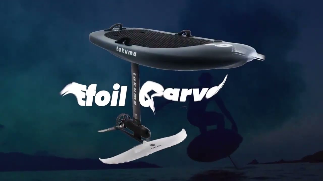 Электрофлой для серфинга Takuma Efoil Carver 2 - YouTube