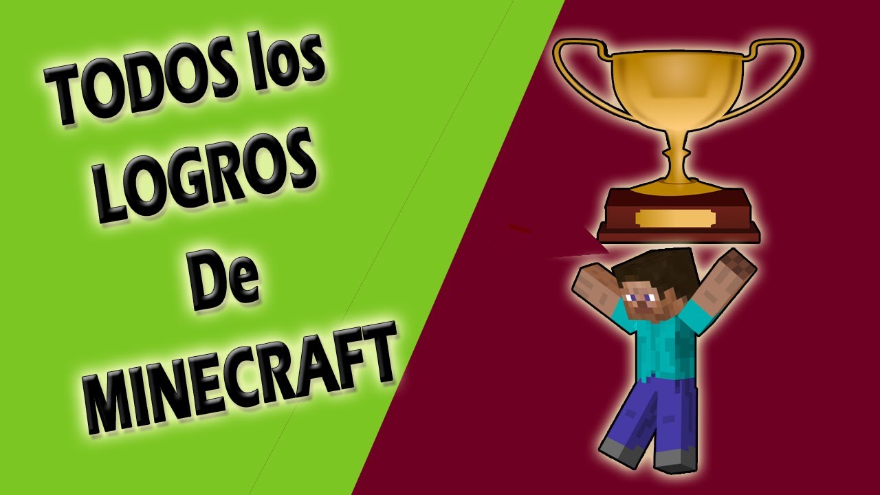 Logros de Minecraft al 100% completados - YouTube