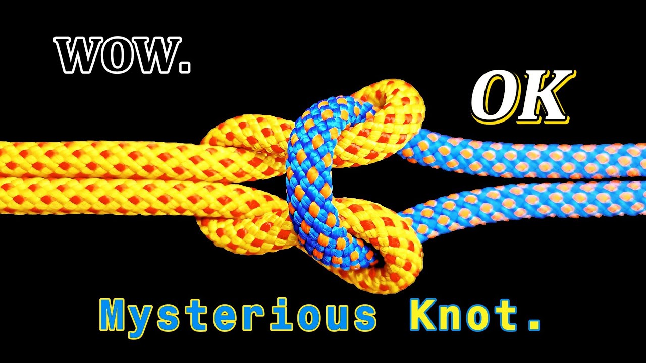 How to Join Two Ropes. - YouTube