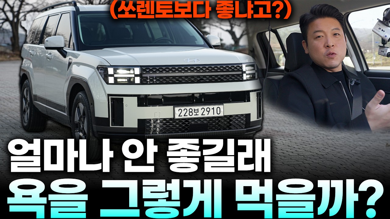 싼타페 풀체인지 하이브리드 캘리그래피 6인승 시승기ㅣ욕먹을만할까 타보면 아니던데요 만족스러운 승차감과 연비 등등ㅣ쏘렌토 페이스리프트와 비교해서 이런 점들이 Youtube
