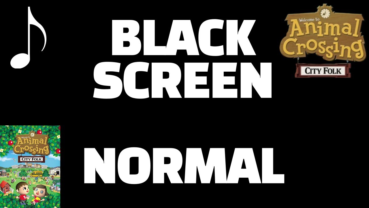 Black screen (with ACCF BGM by time zone 타동숲) - YouTube