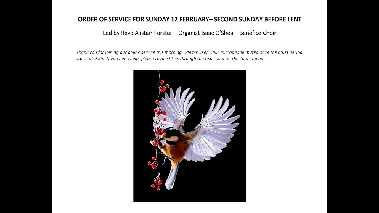 Axbridge United Benefice Service - Sunday 12 March2023 - The Second ...