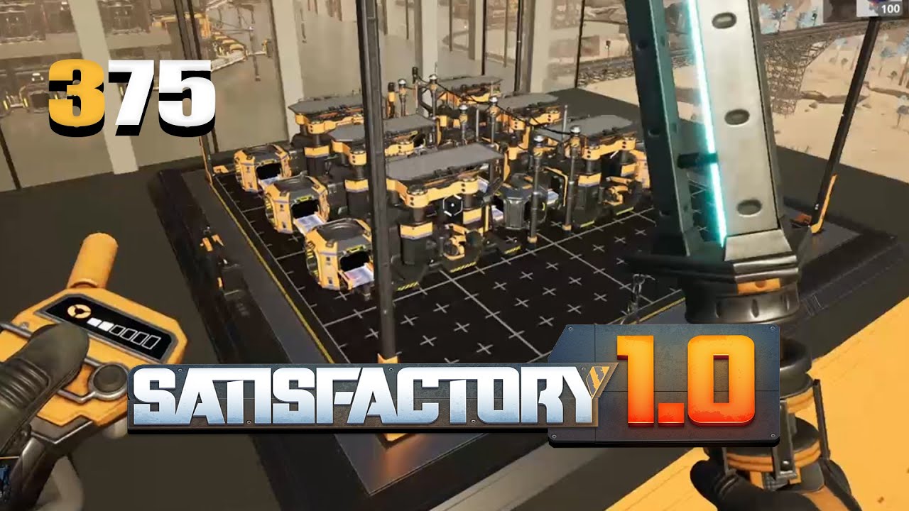 Satisfactory 1.0 🏭 375: Blueprints updaten - YouTube