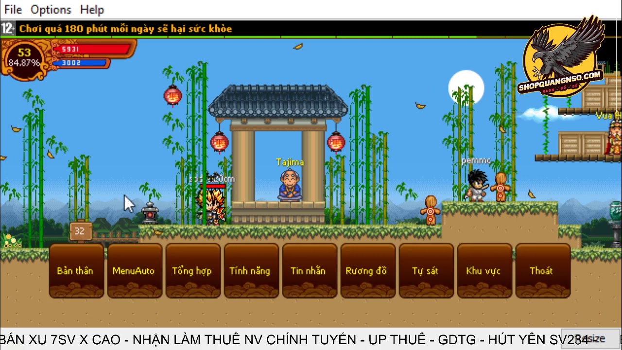 Ninja School Online Hướng dẫn up lever phân thân siêu nhanh - YouTube