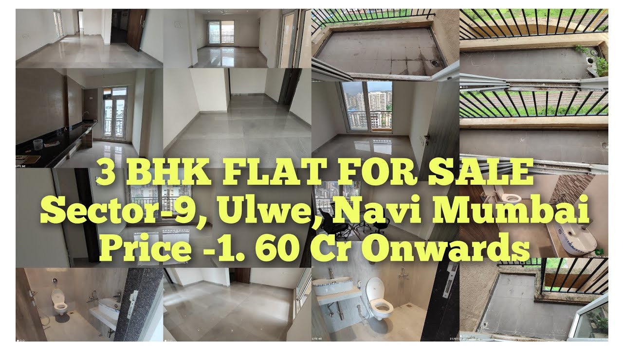 3 Bhk Flat For Sale Sector 9 Ulwe Navi Mumbai, Call-9594460731 - YouTube