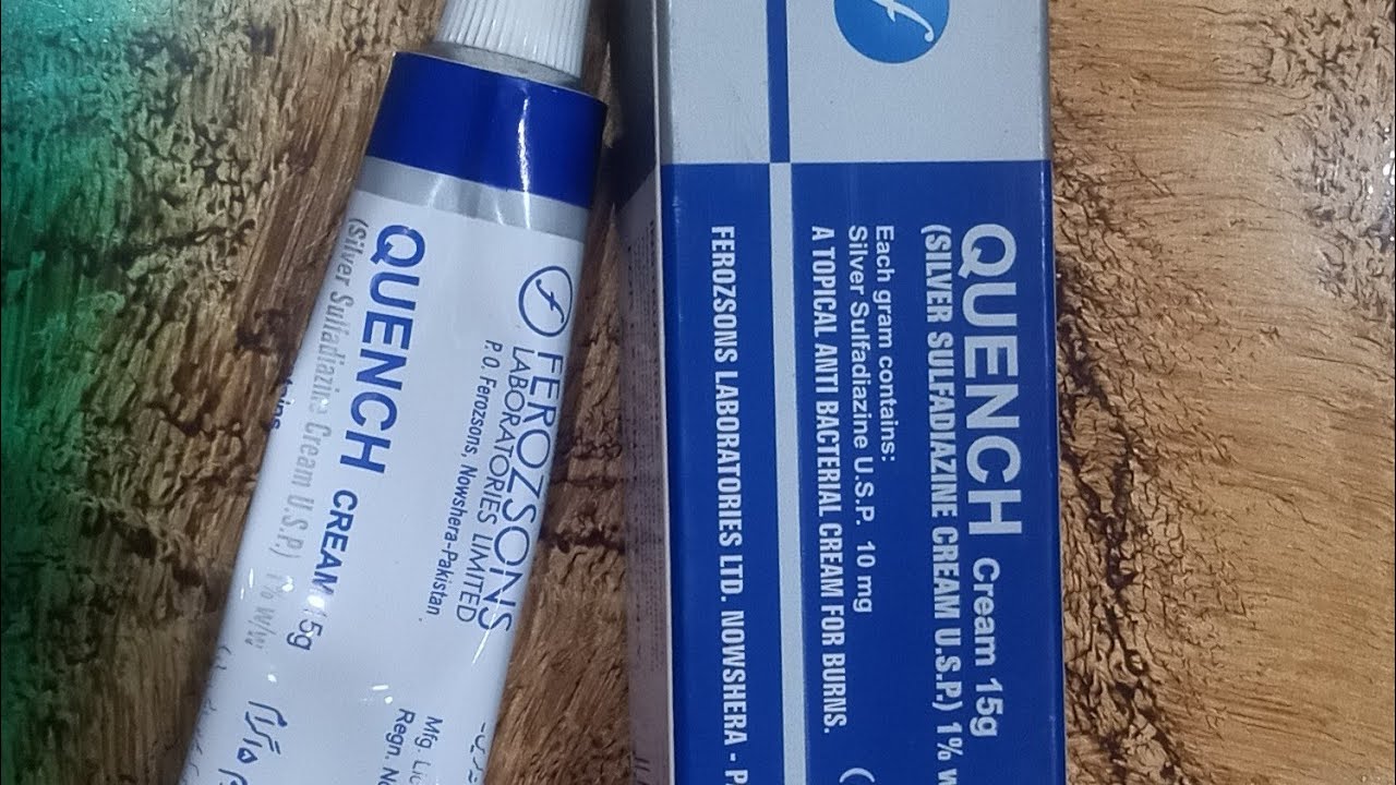 Quench cream review.affordable price ma best burns cream. - YouTube