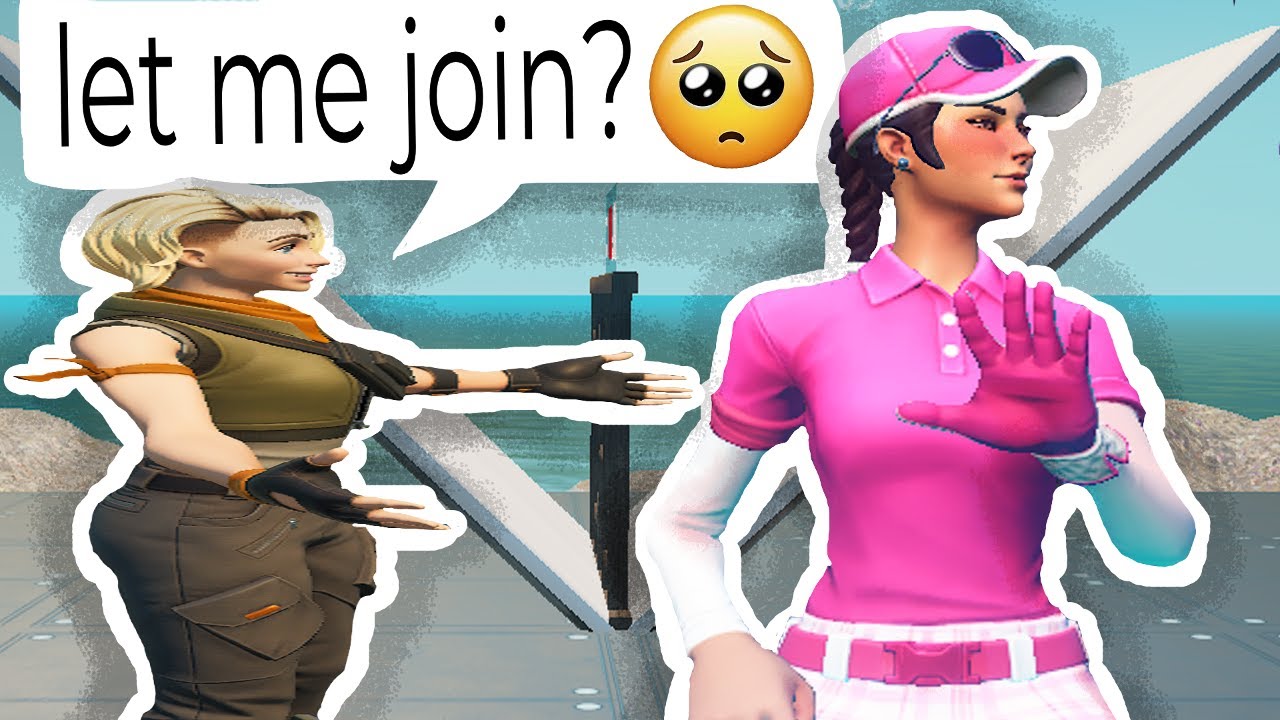 This DEFAULT Wants to JOIN My FORTNITE CLAN *gone wrong* - YouTube