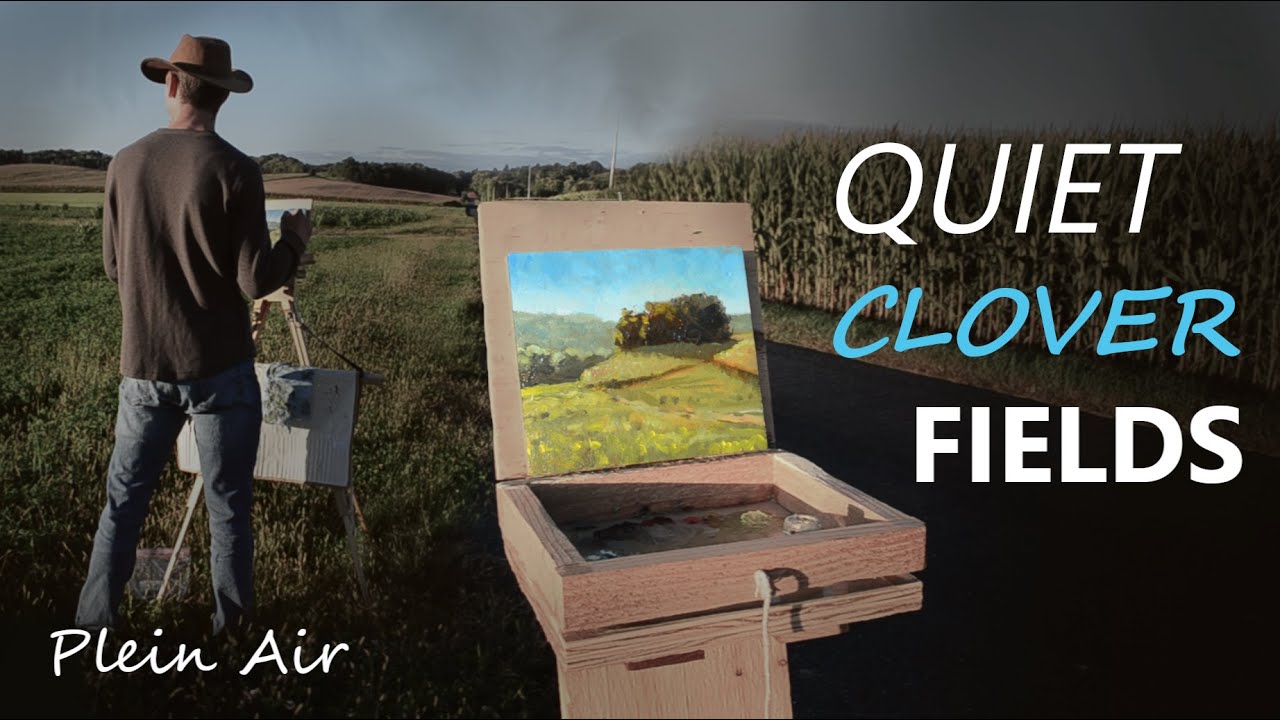 Painting a Beautiful Countryside En Plein Air | Easy Landscape Oil ...