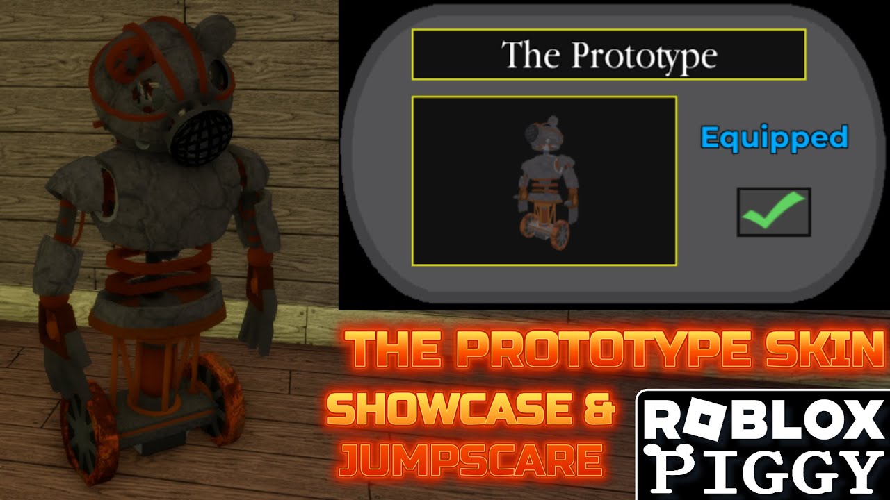 Roblox | New PROTOTYPE Skin in Piggy! Showcase & Jumpscare! - YouTube