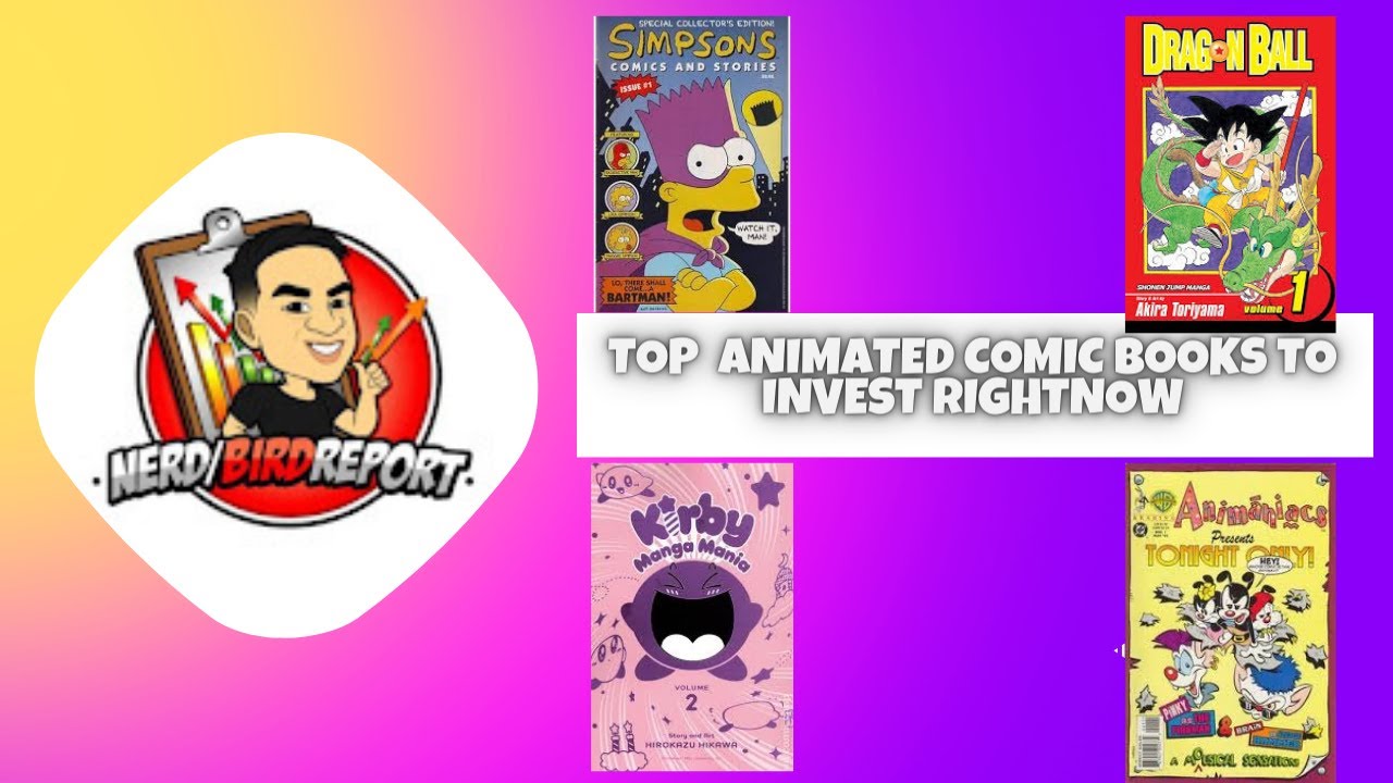 Top 10 Animated Comic Books to invest and buy now - Kiryb - DBZ - One ...
