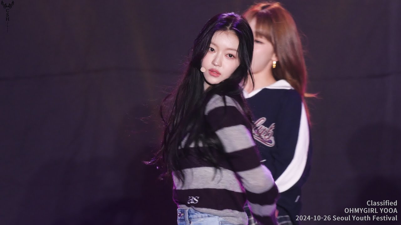 241026 'Classified' 오마이걸 OHMYGIRL 유아 YOOA 직캠 Fancam - YouTube
