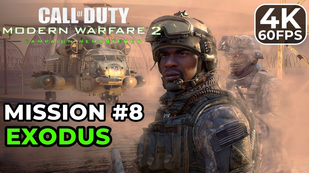 CALL OF DUTY MODERN WARFARE 2 REMASTERED GAMEPLAY WALKTHROUGH Mission ...