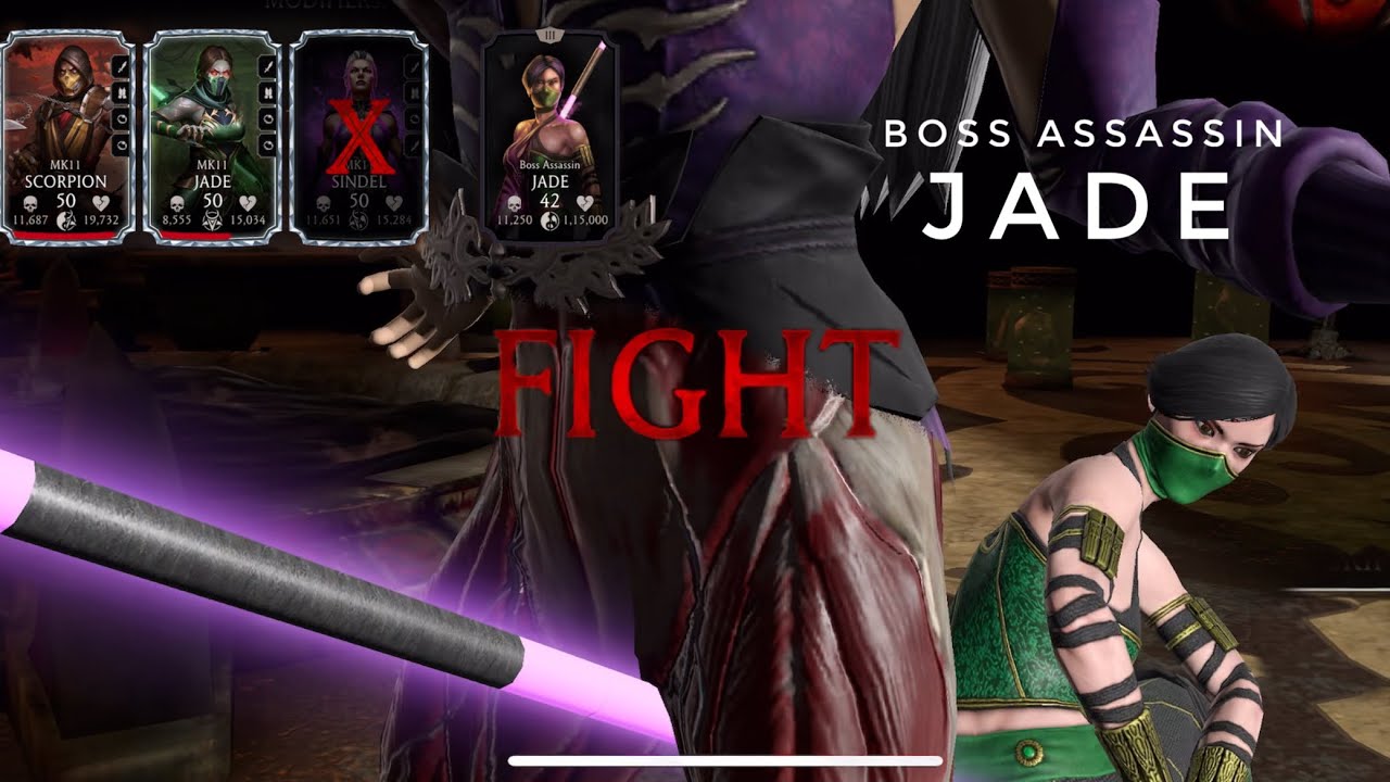 How to Defeat Boss Assassin Jade - Mortal Kombat Mobile Gameplay Guide ...