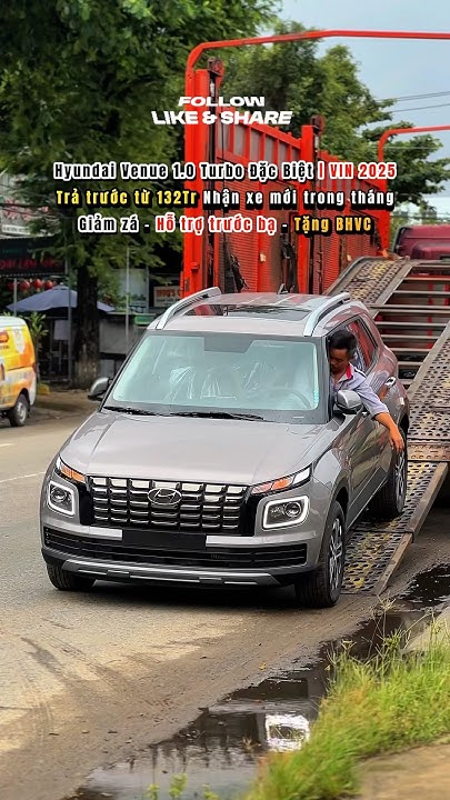 Mẫu xe #Hyundai #Venue Đặc Biệt Xám cực hiếm đã về đến Đại Lý 📣 quá đẹp á #cuv #canthohyundai ...