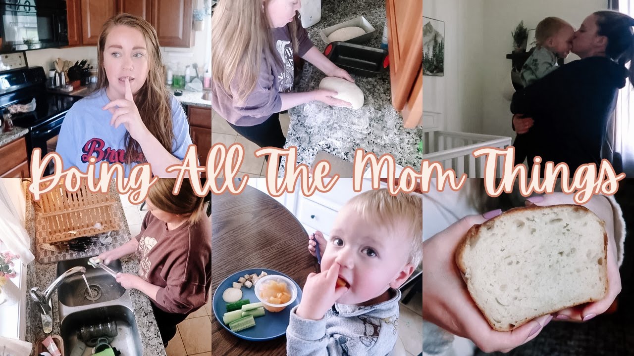 Doing All The Mom Things | Cleaning, Laundry, Mom Life | Productive ...