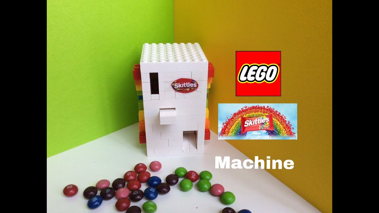 Lego Mini Skittles Machine - YouTube