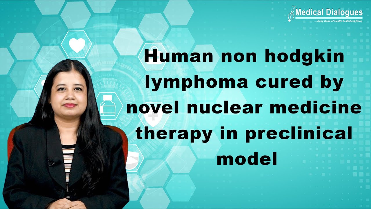 Human non-hodgkin lymphoma cured by new nuclear medicine therapy - YouTube